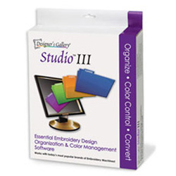 Studio 3 Designers Gallery Embroidery Software EDG-3