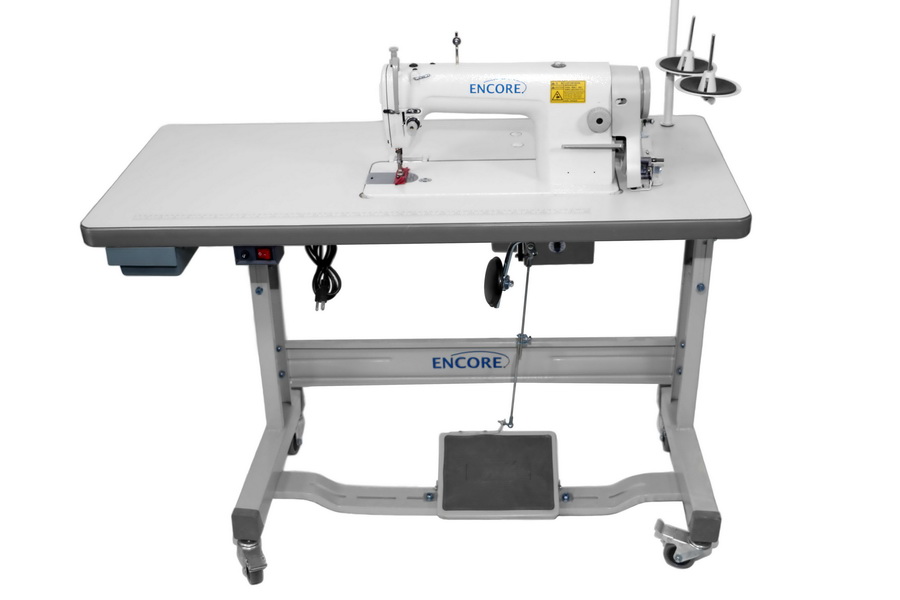 Encore 8700 Industrial Sewing Machine with Table & Servo Motor