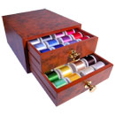 Madeira Mini Rayon Thread Chests - 48 Spools 200m