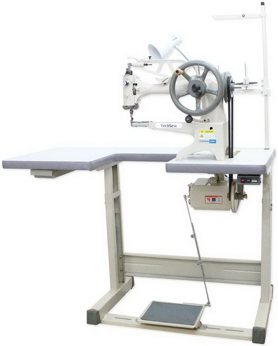 Techsew 2900 12" Cylinder Patching Industrial Sewing Machine with ...