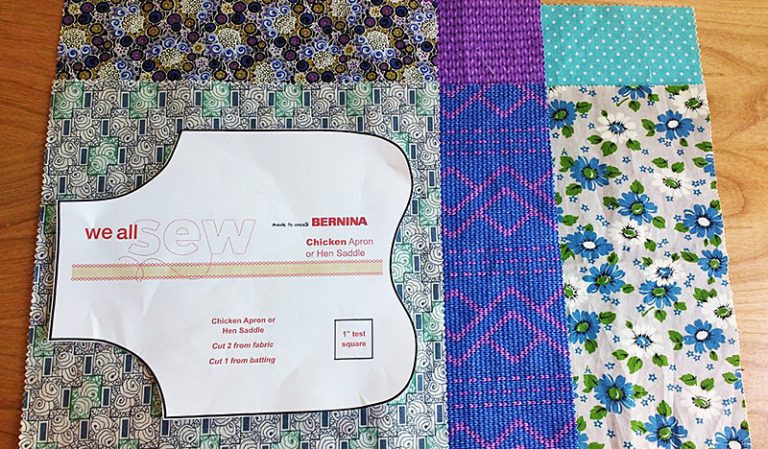 DIY Chicken Aprons and Hen Saddles | SewingMachinesPlus.com Blog
